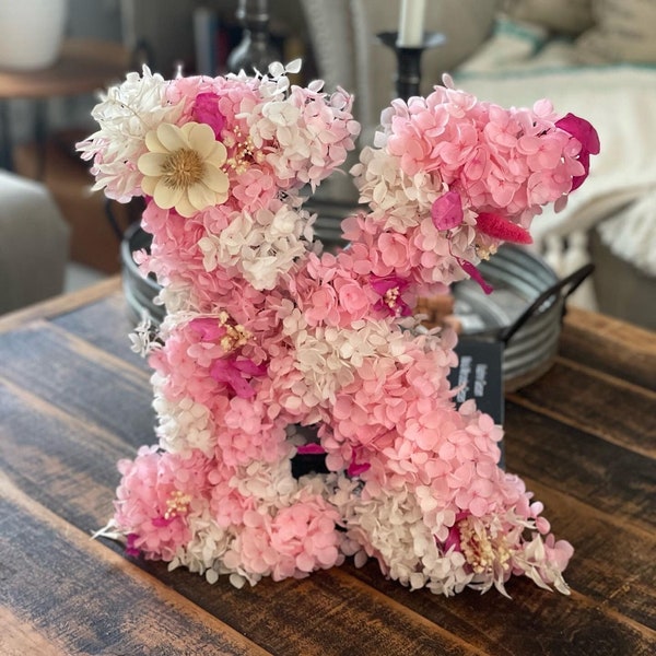 Flower Letters - Etsy