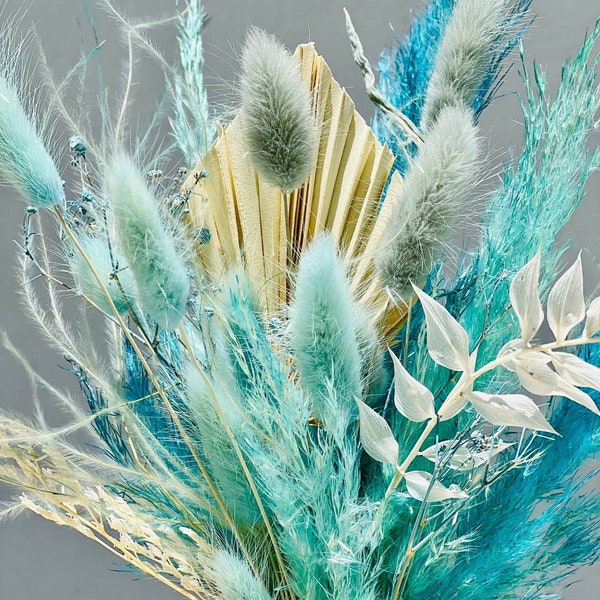 Blue Dried Flowers - Etsy
