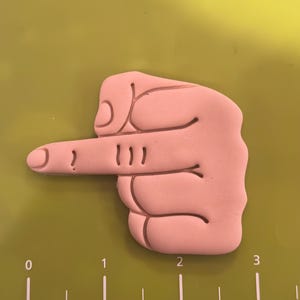 Middle Finger FU Fondant Cake Topper - Etsy