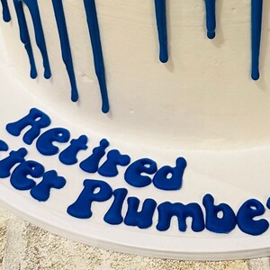 Personalized Fondant Lettering - Etsy