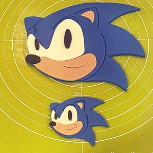 Sonic Hedge Fondant Cake Cupcake Topper - Etsy