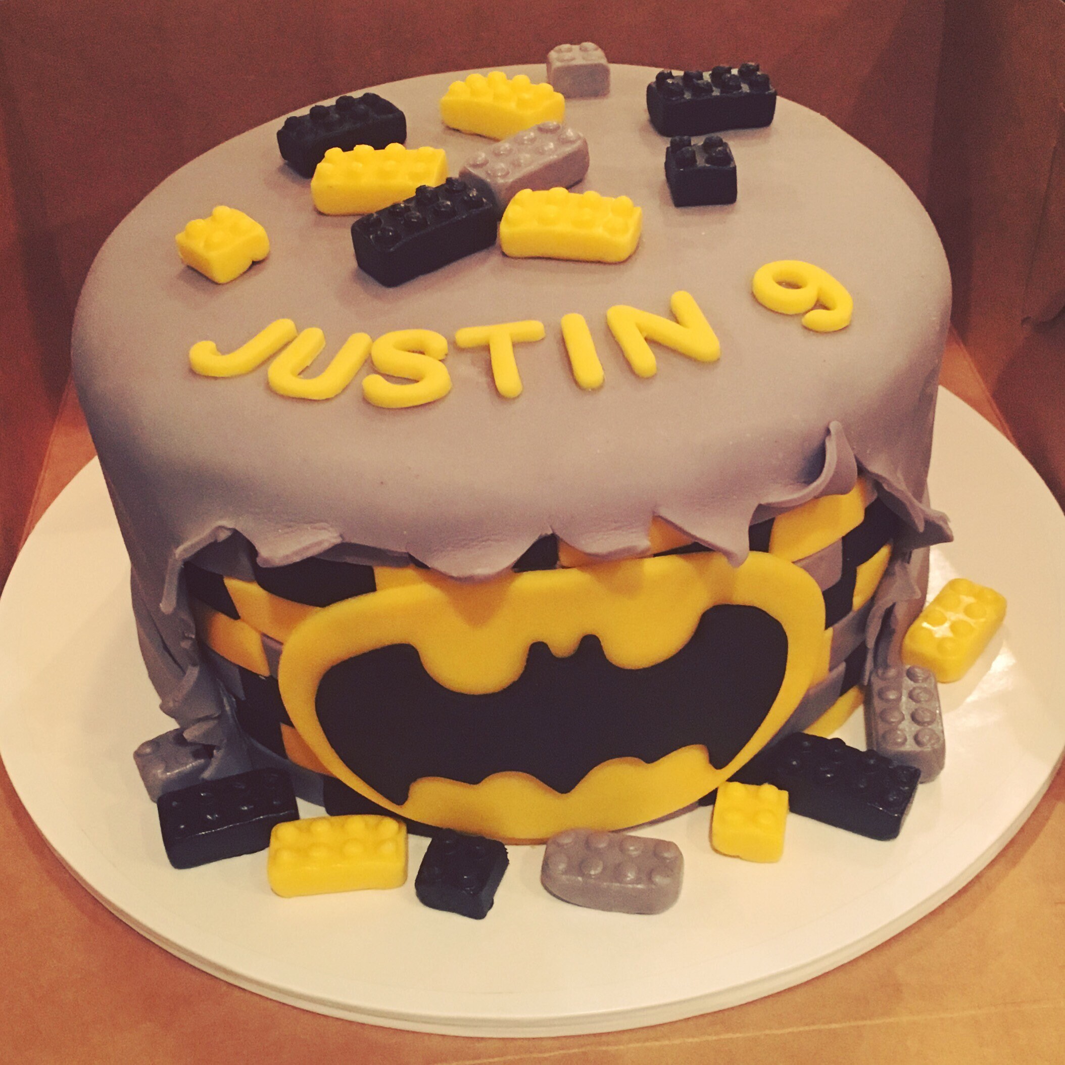 Lego Batman Birthday Cake Topper