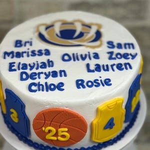 Handmade Basketball Fondant Toppers - Etsy