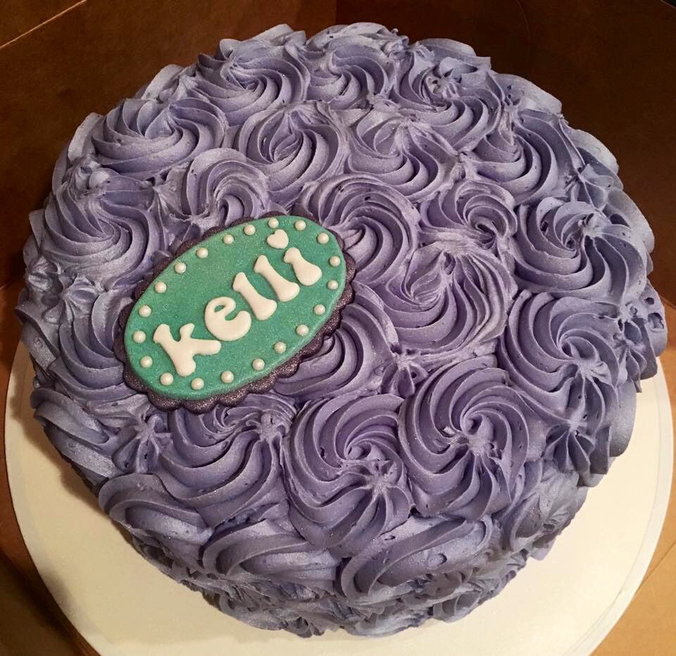 Personalized Fondant Plaque Cake Topper | Etsy