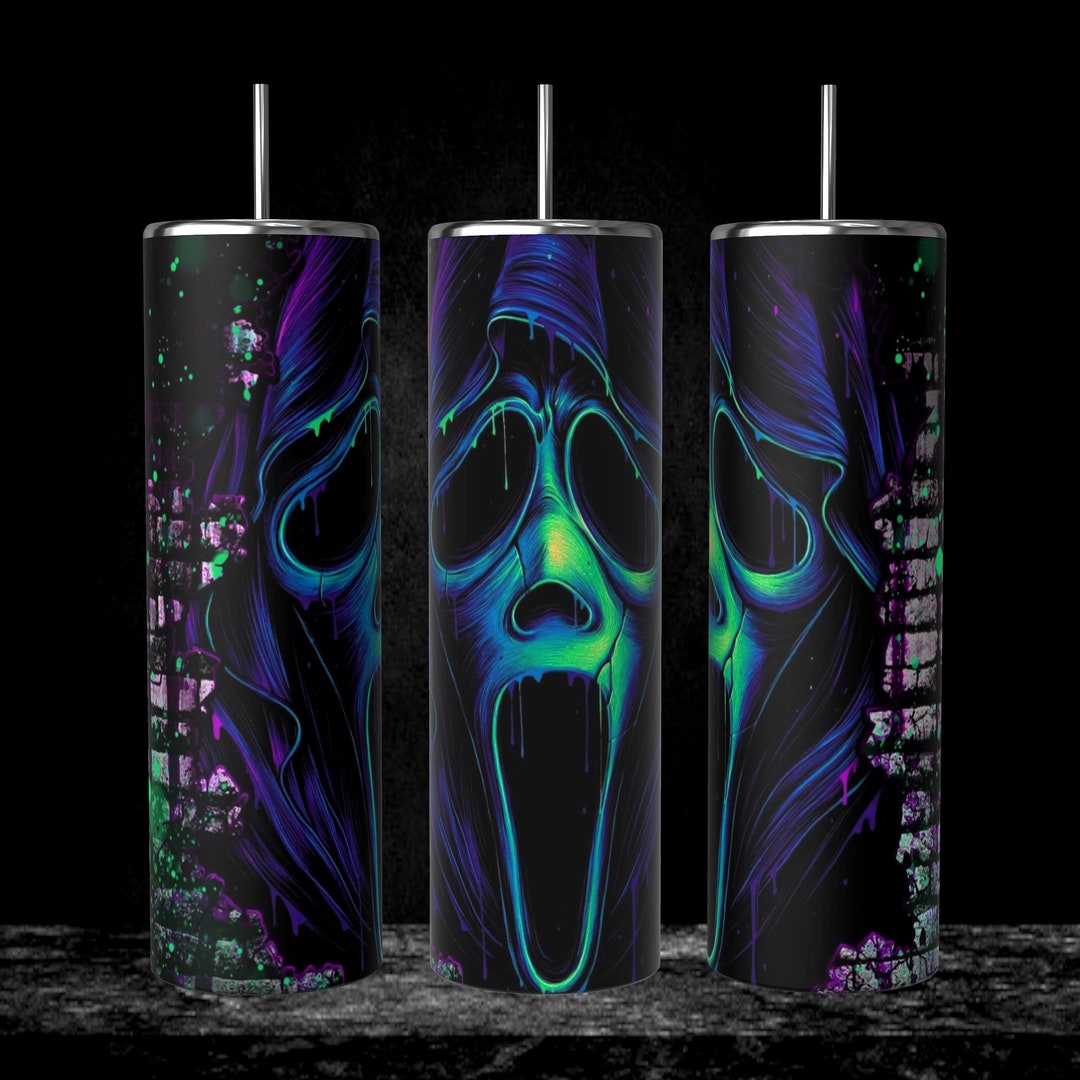 Horror Theme Tumbler - Etsy
