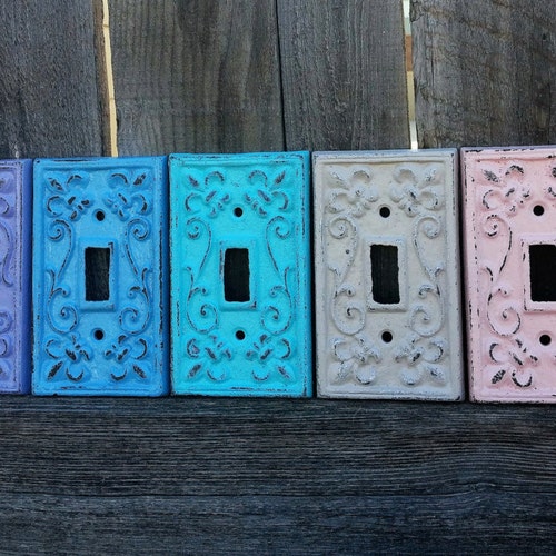 Creamy White Light Switch Cover / or Pick Your Color/ Light | Etsy