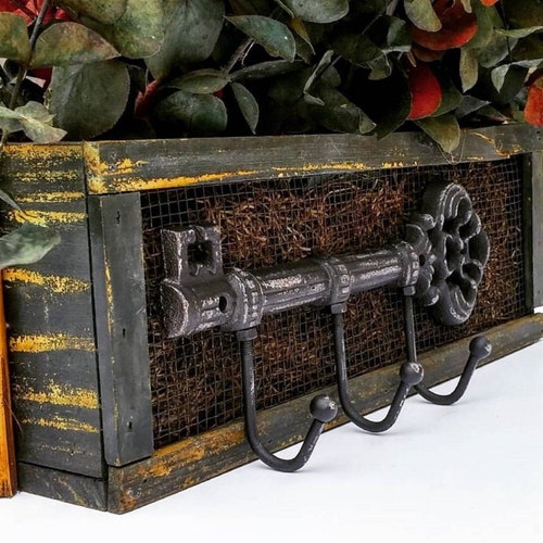 Key Holder Key Hook Cast Metal Key Holder for Wall - Etsy