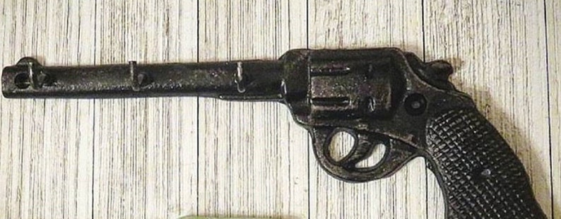 Key Holder Kitchen Wall Decor Gun Decor Gun Gift Key - Etsy