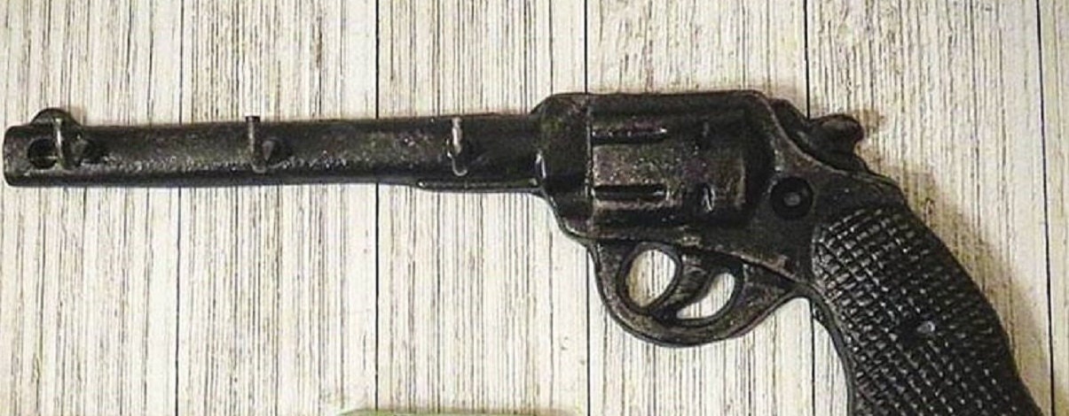 Key Holder Kitchen Wall Decor Gun Decor Gun Gift Key | Etsy