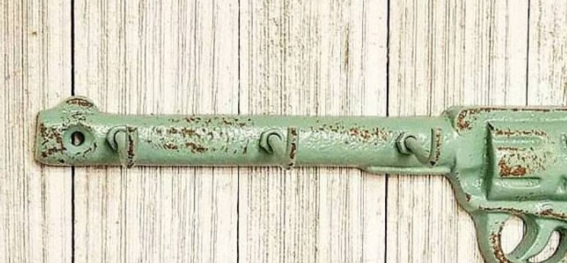 Key Holder Kitchen Wall Decor Gun Decor Gun Gift Key - Etsy