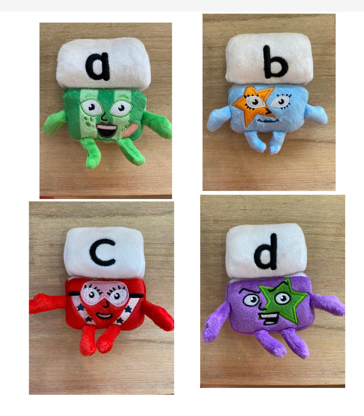 Alphablocks Plush Toy single Letter - Etsy