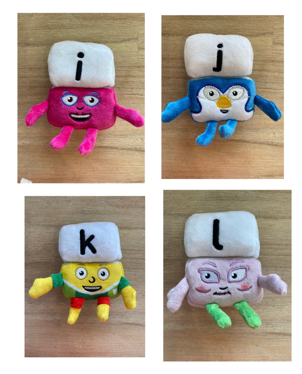 Alphablocks Plush Toys 26 Letter Full Set - Etsy UK