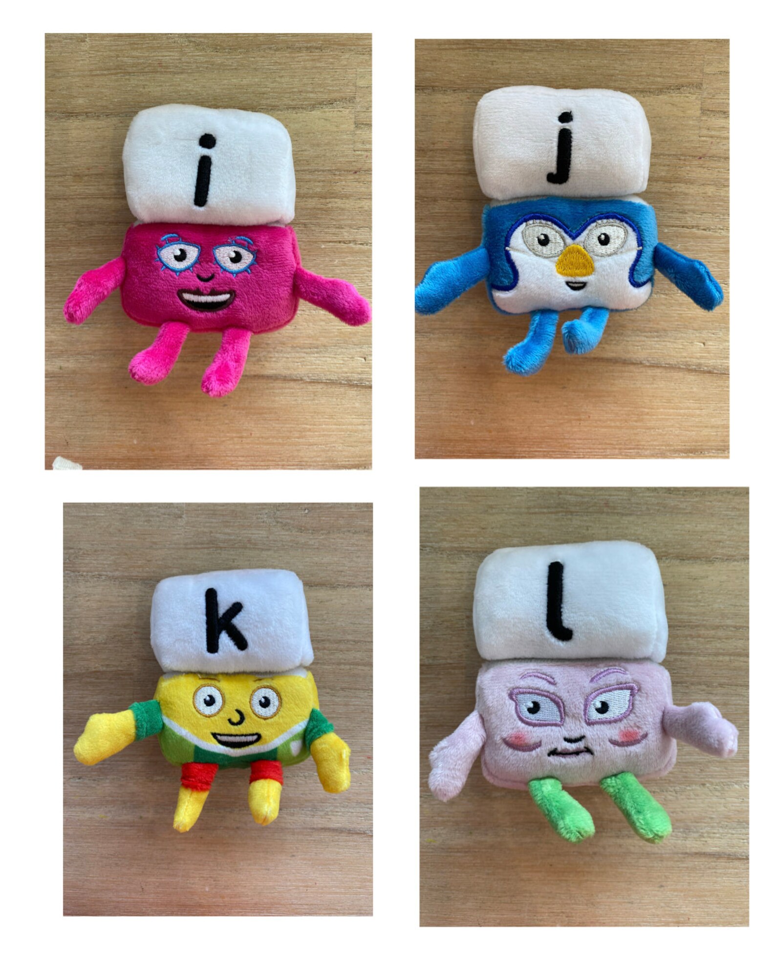 Alphablocks Plush Toy single Letter - Etsy