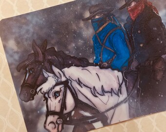 Red dead redemption 2 art | Etsy