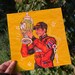 Oscar Piastri INSPIRED Art Print! Premium Art Print, Formula 1 ...