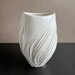 Multistem Vase, Large, Oval, Pottery, Vessel, Porcelain, White, Hand ...