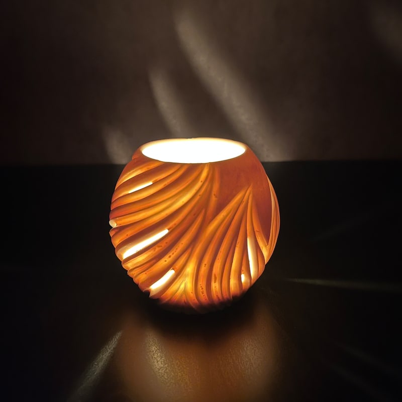 Porcelain White Tea Light Holder - Etsy