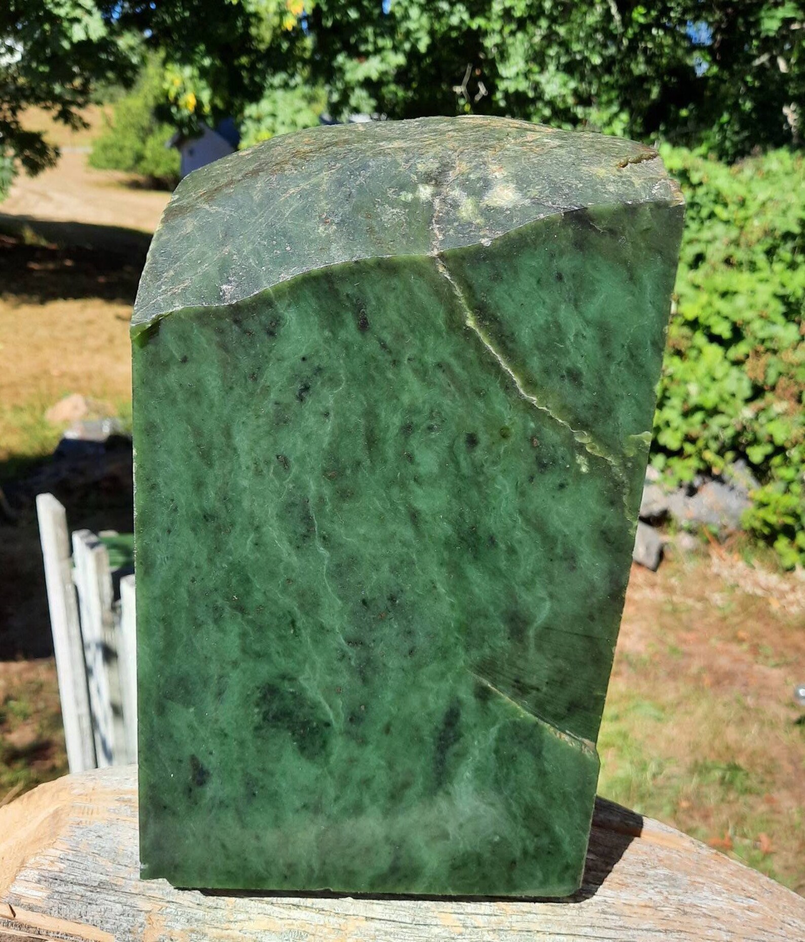 Fraser River jade cobble carving block | Etsy