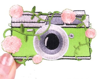 Mini Movie Camera Applique Patch Cinema Theater Film Badge - Etsy