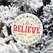 Believe Christmas Ornament, Believe Family Ornament, Christmas Ornament ...