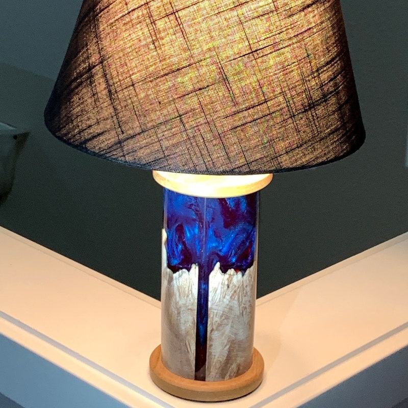 Resin Lamp Wood - Etsy