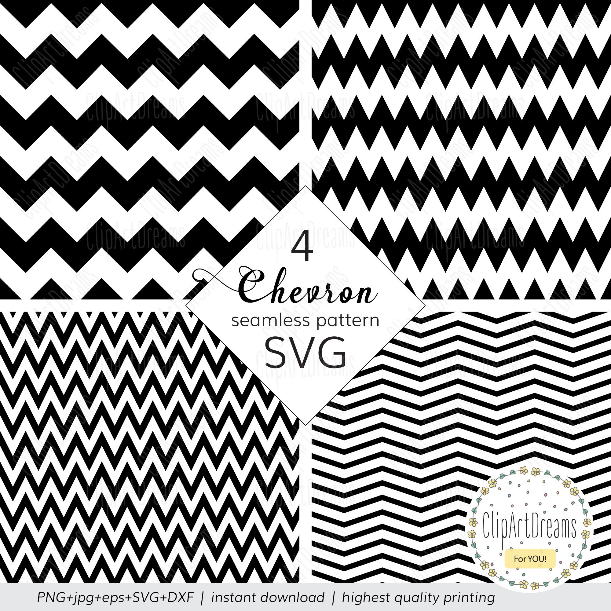 Chevron Pattern SVG Seamless Chevron Pattern Svg Vector Zig | Etsy