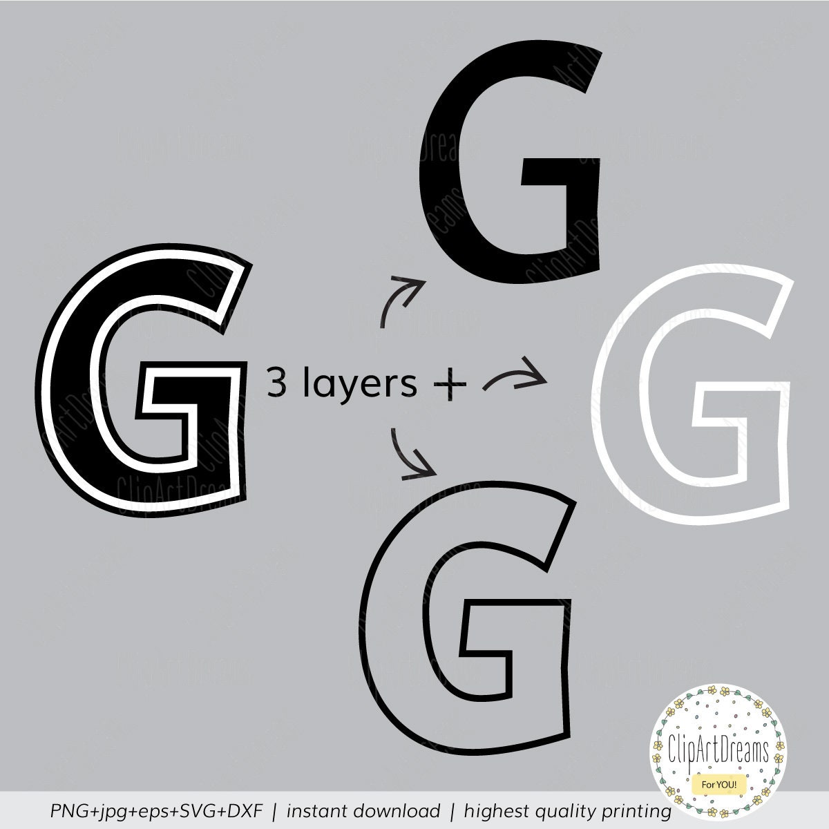 Outline Font SVG Letter Alphabet clipart svg font cutting | Etsy