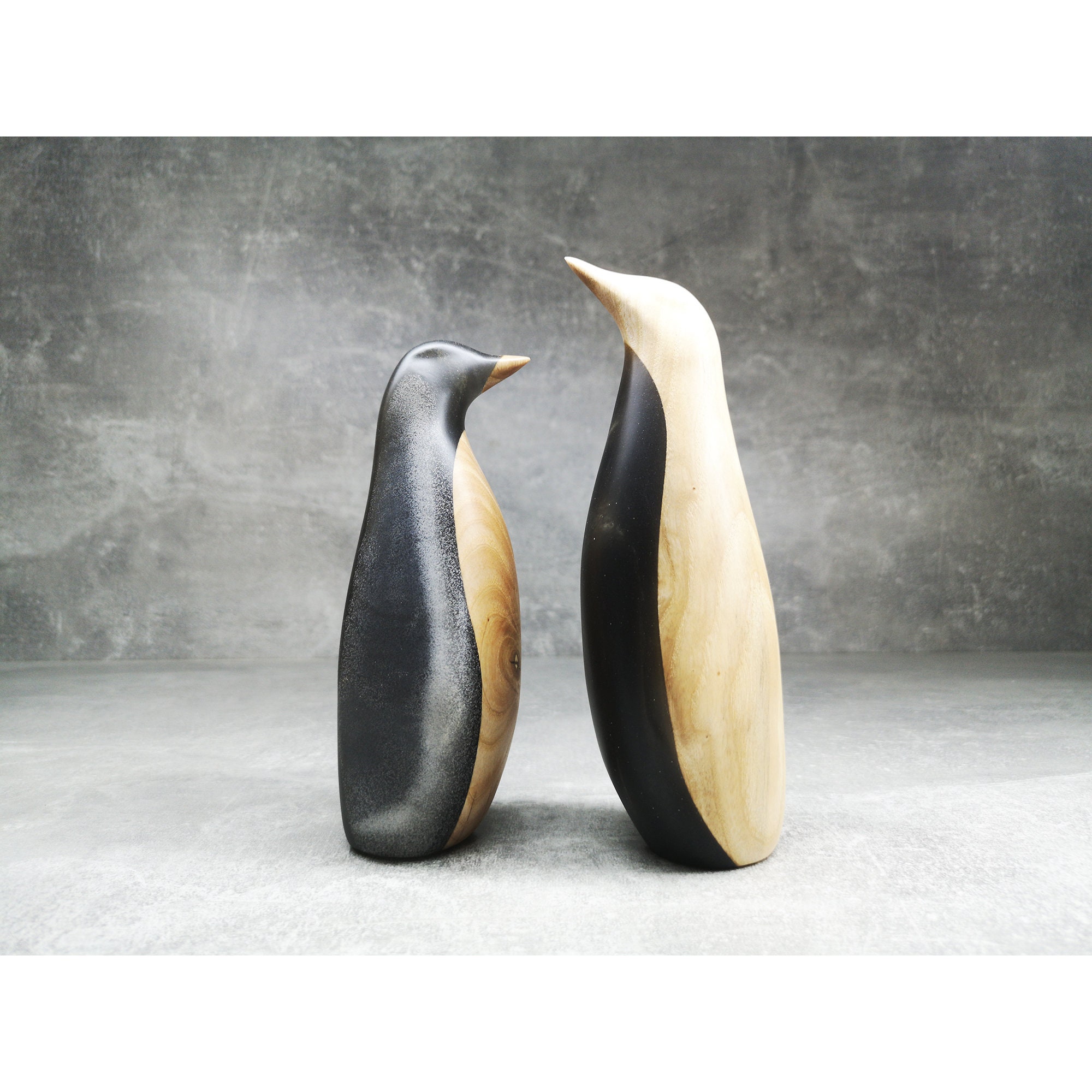 Penguin Wood Art Wood Carving Wood Carving Wooden Artwork | Etsy