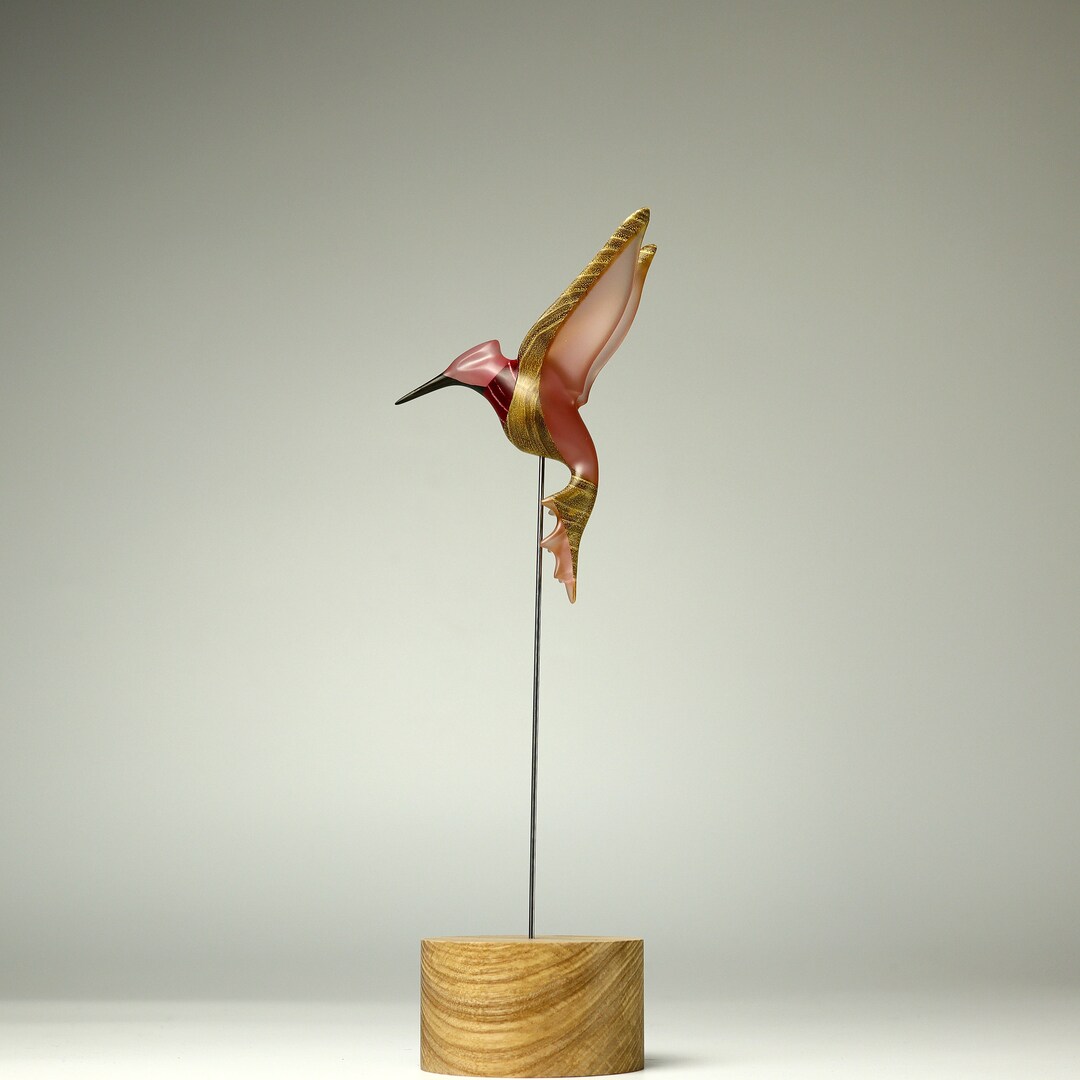 Hummingbird, Wood Art, Epoxy Resin, Sculpture, Art, Wood Sculpture ...