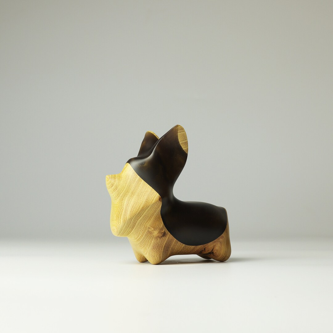 Corgi, Dog, Epoxy Resin, Sculpture, Art, Wood Carving, Wood Sculpture ...