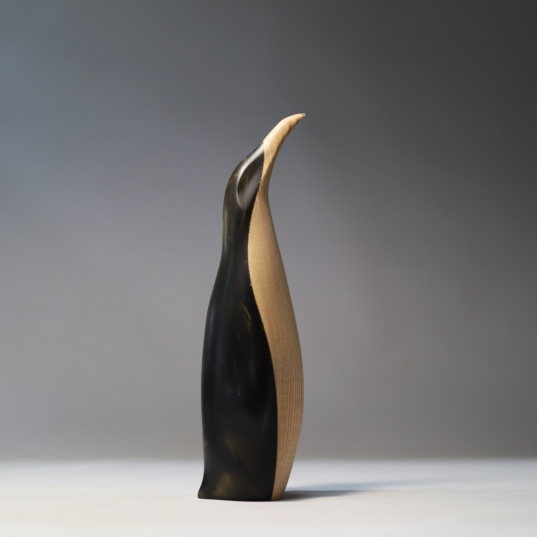 Penguin, Wood Art, Wood Carving, Wood Carving, Wooden Artwork, Penguin ...