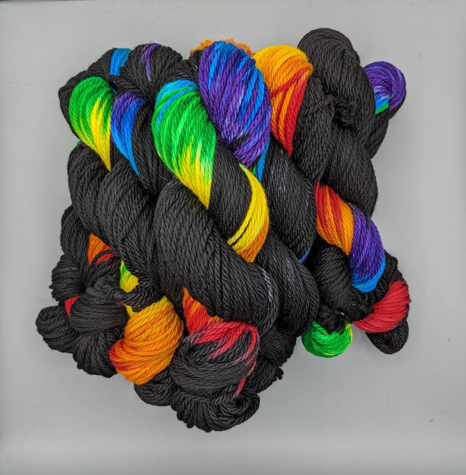 Rainbow pride worsted yarn Yarn Needlepoint etna.com.pe