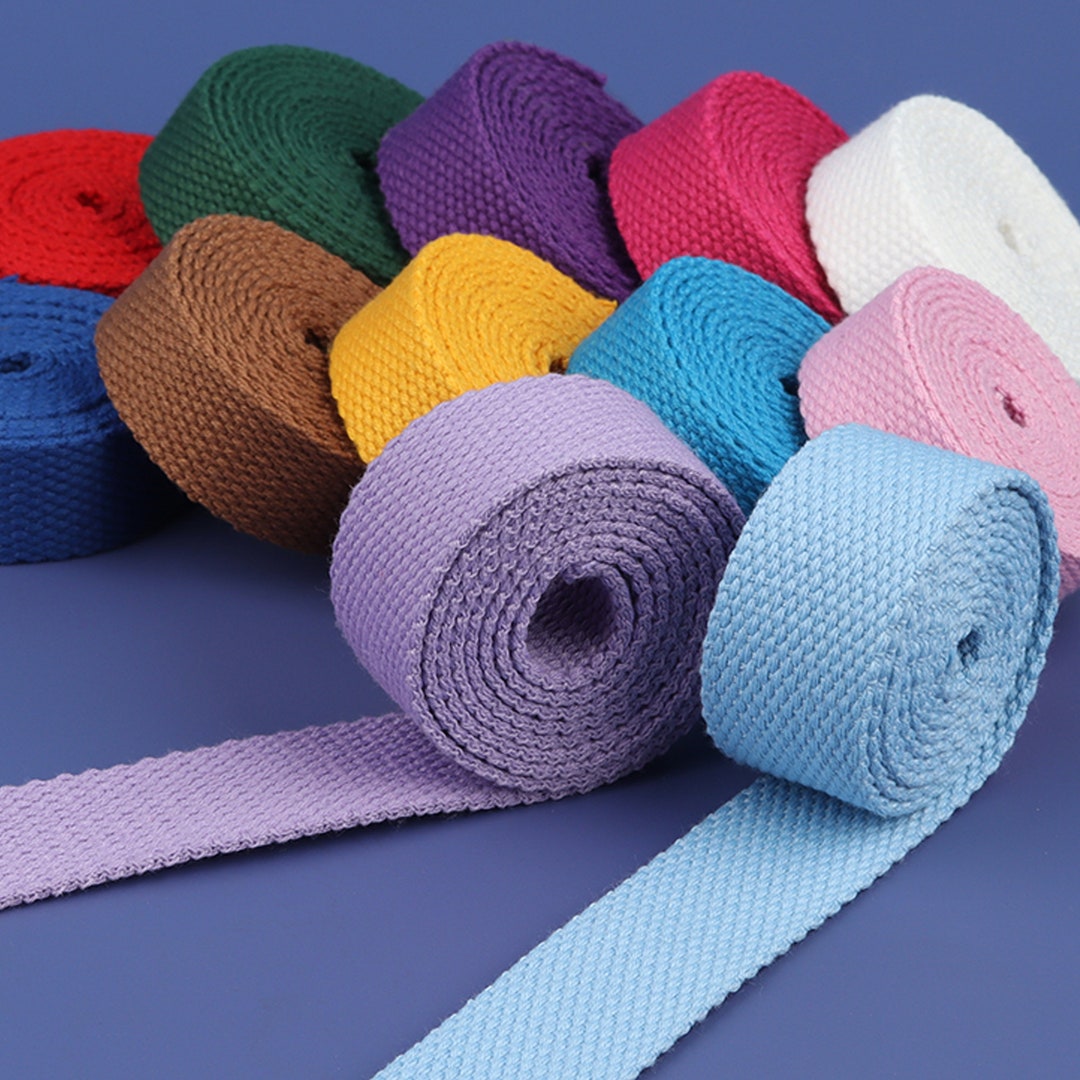 Thick Webbing by the Yard Solid Color Backpack Strap Webbing ...