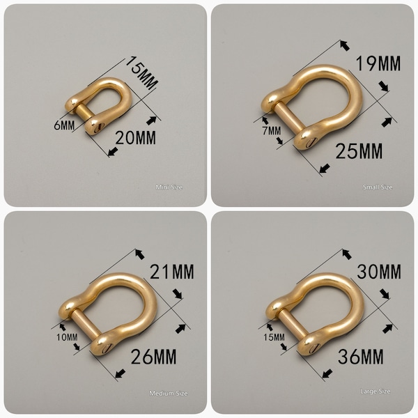 Brass Shackle - Etsy