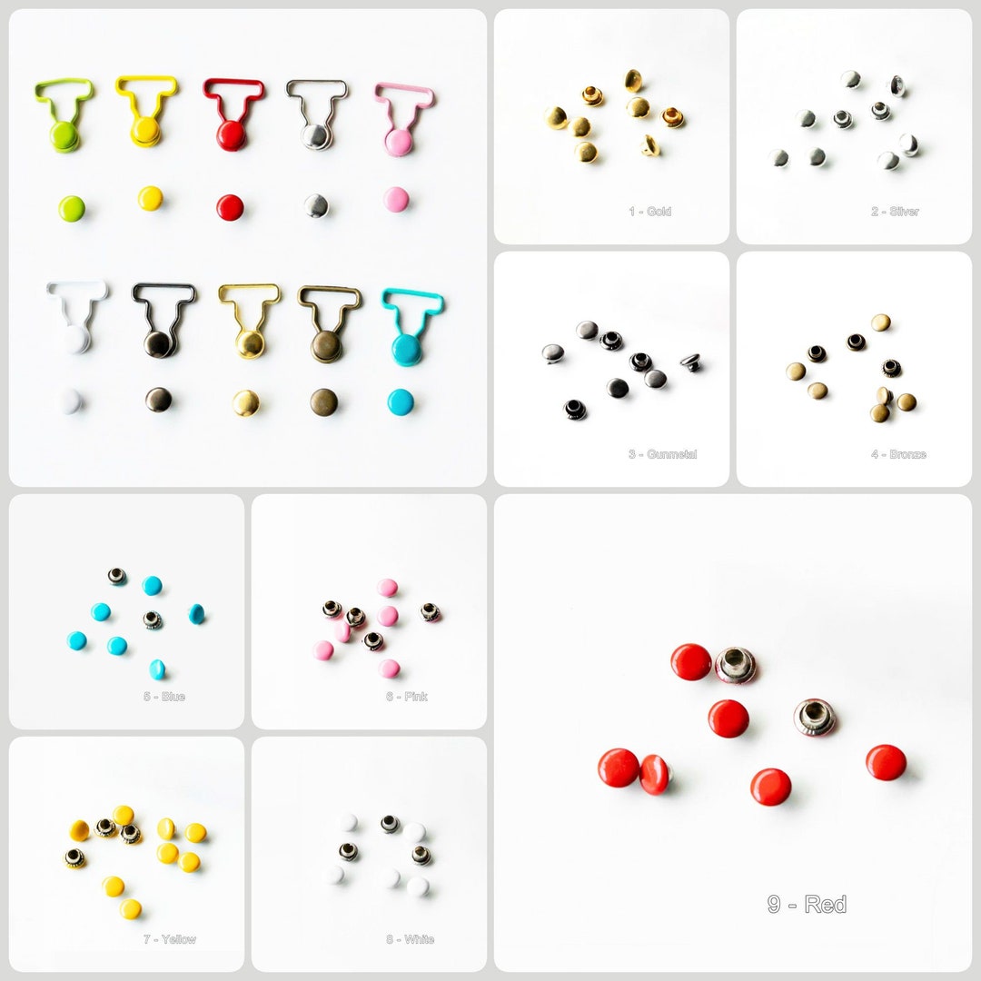 Miniature Doll Rivet Studs, Overall BJD Studs, Tiny Small Doll Craft ...
