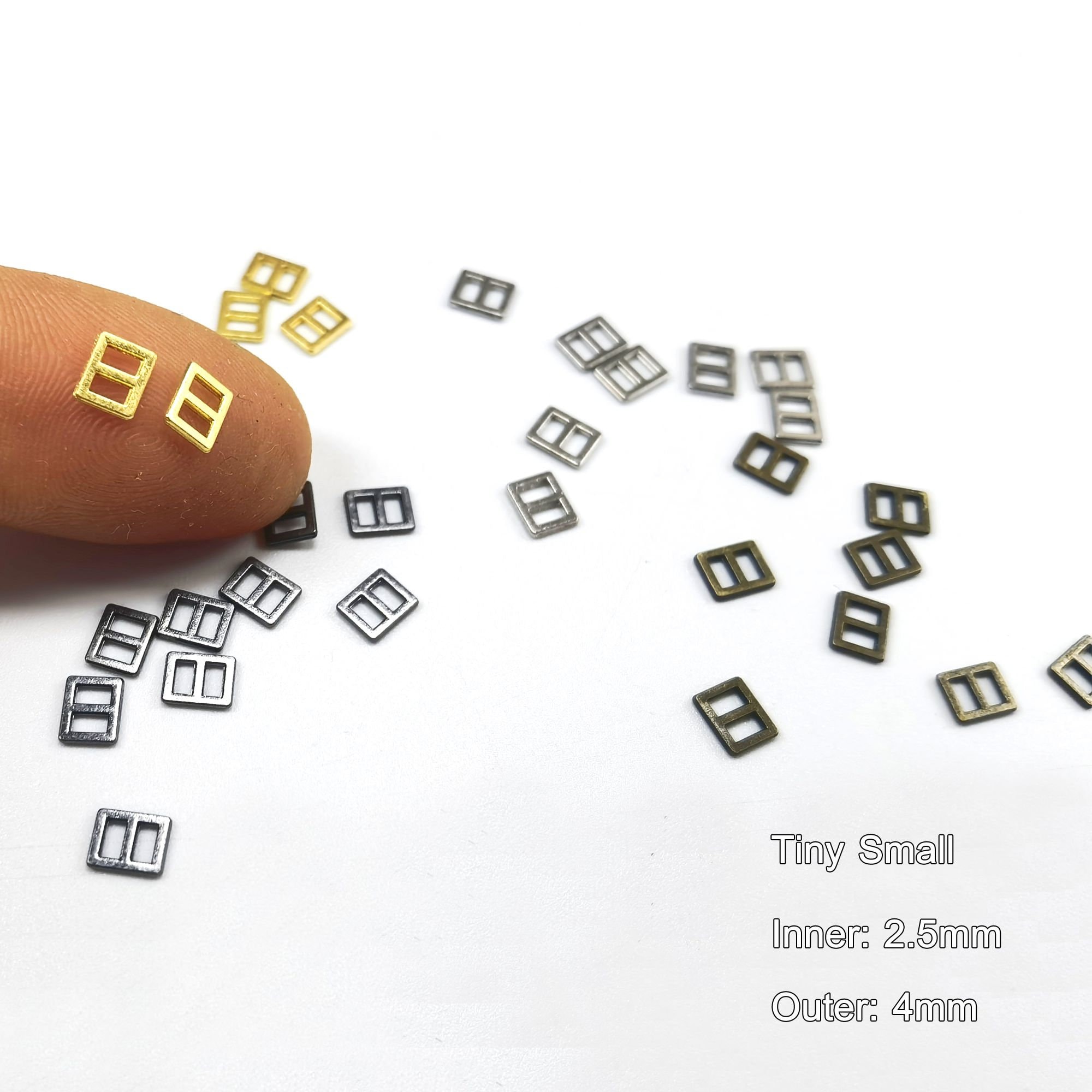 Miniature Doll Clothing Buckles, Inner 2.5mm Doll Apparel Fastener ...