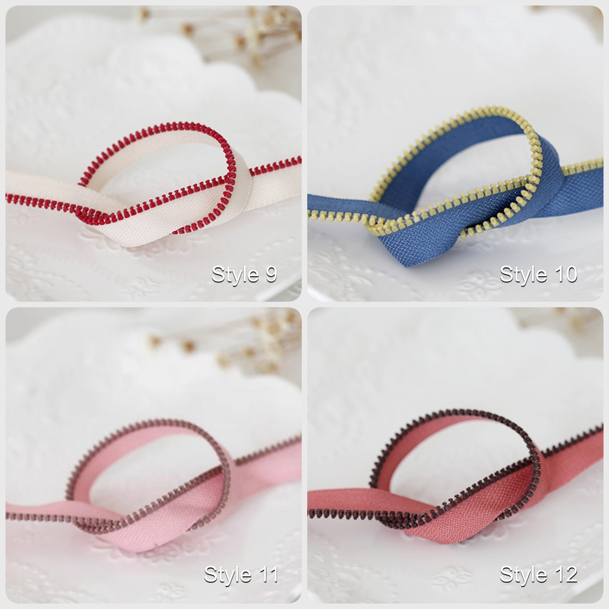 Continuous Zipper Tapes by the Meter, Number 3 Resin Coil Zipper for ...