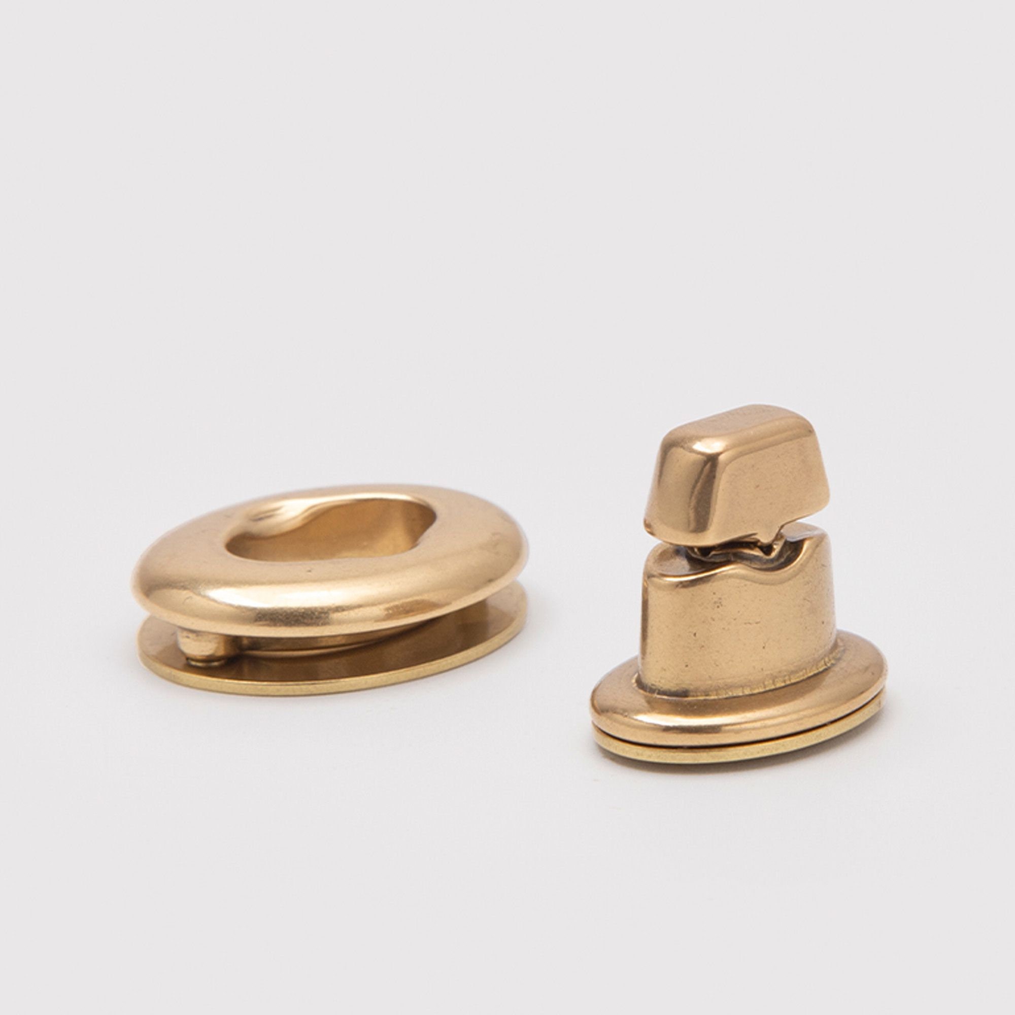 Purse Turn Lock, Durable & Strong Oval Bag Lock, Solid Brass Twist ...