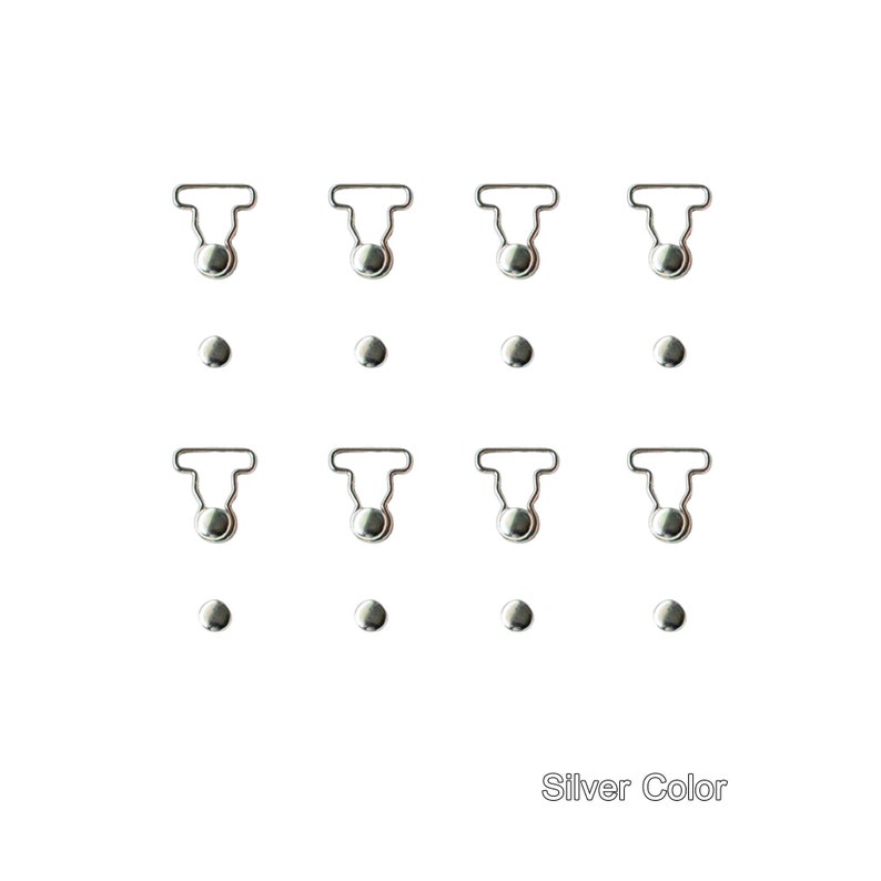 Mini Doll Overall Buckles and Studs, 9mm Doll Dungarees Buckle Fastener ...