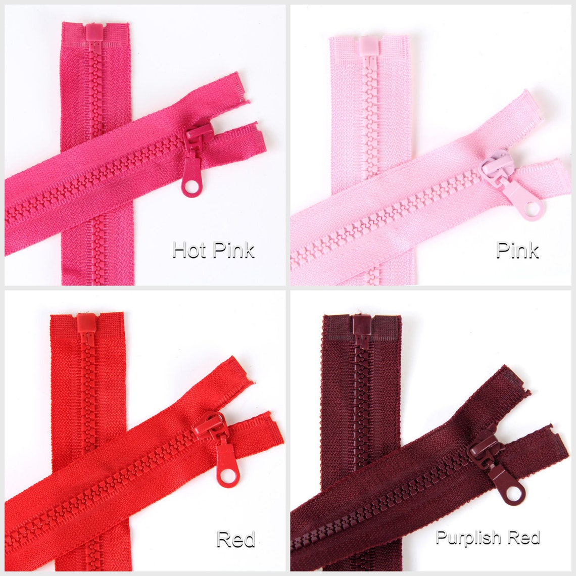 Coat Jacket Zipper, Separating Zippers, Seperating Long & Thick Zip, #5 ...
