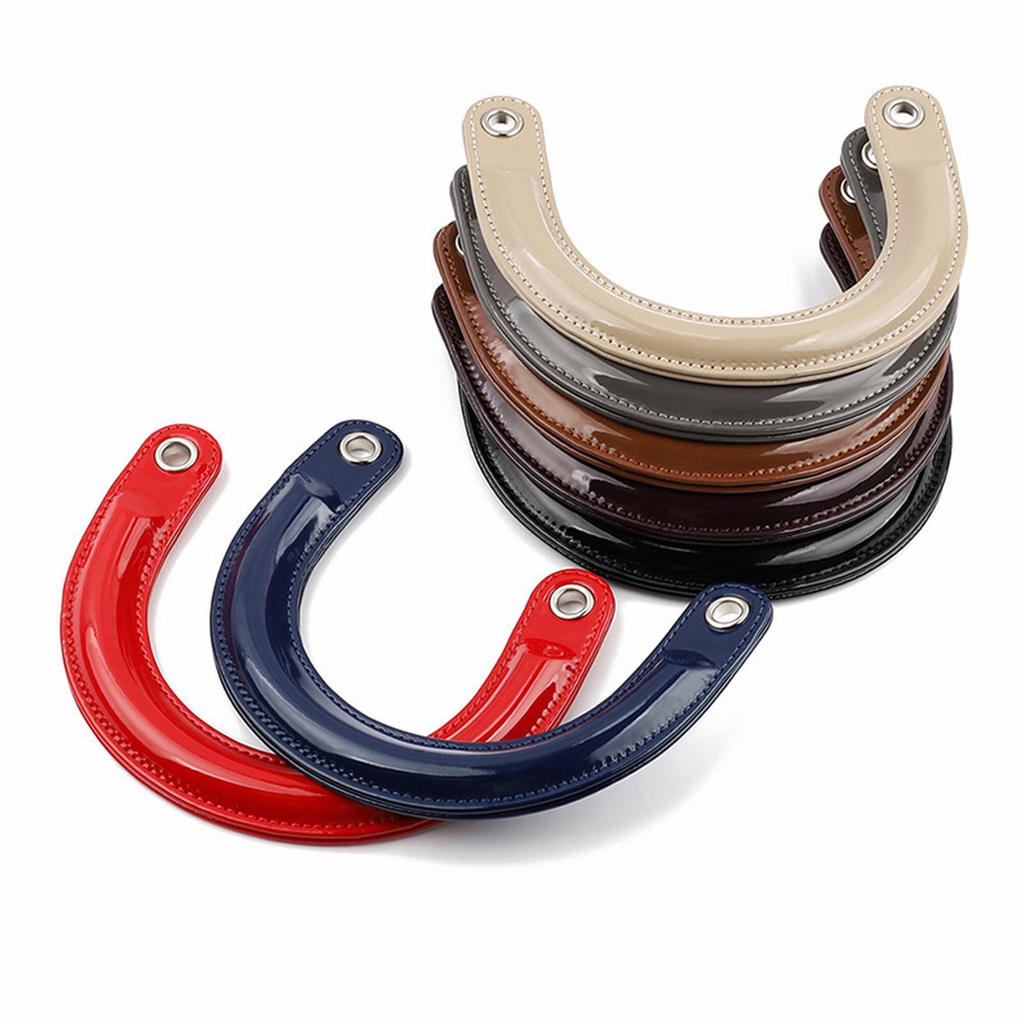U Shape Bag Handles, Diy Bag Handle Replacement, PU Leather Macrame Bag ...