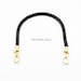 Braided Leather Handle Strap, Handbag Handle With Golden Hook, Faux PU ...