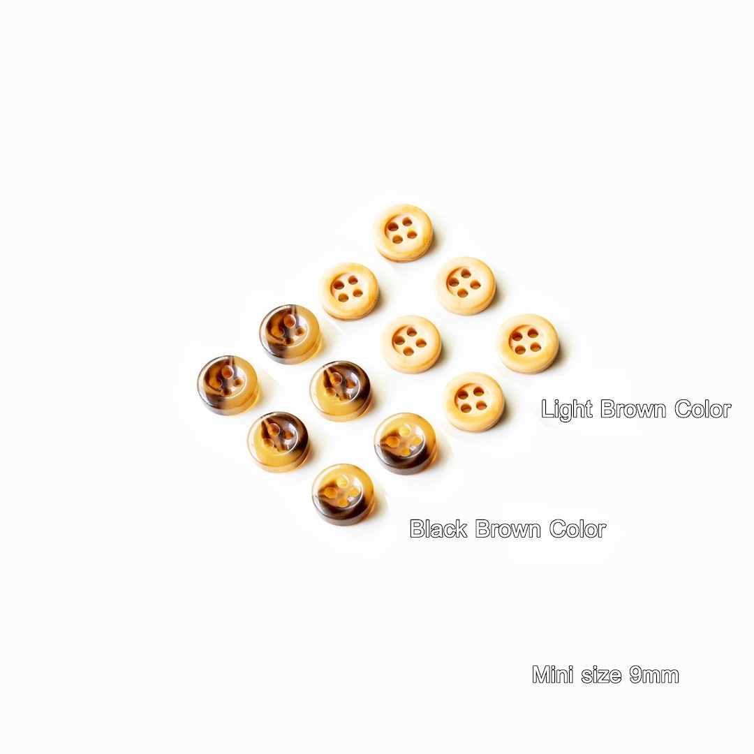 Mini Doll Accessory Buttons, Doll Garment Fasteners, Miniature BJD ...