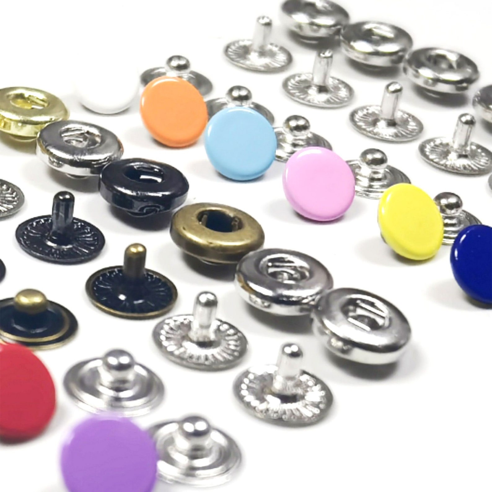 Mini 6mm Snap Button Fastener, Doll Button Sewing, Press Studs Popper ...