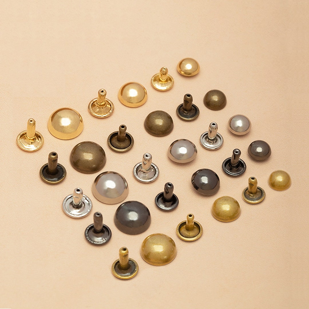 Metal Dome Rivets, Round Rapid Rivet Stud, Mushroom Rivet Cap Fastener ...