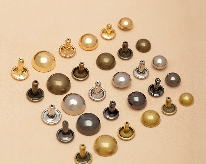 SMALL Faux Rivet Heads Made to Order - Etsy UK