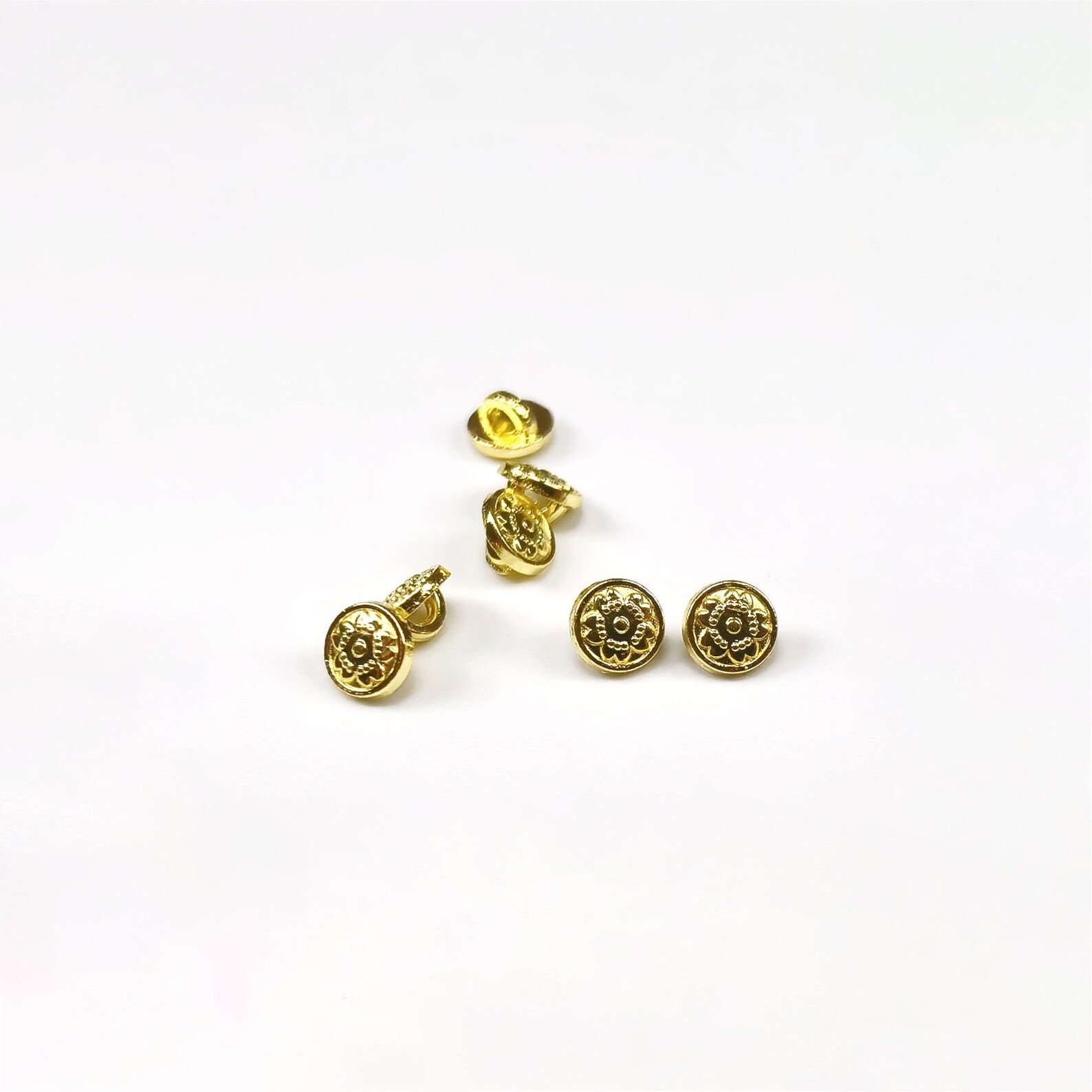 4mm Mini Flower Buttons for Doll Clothes/ Dress/ Coat/ Craft, Micro ...