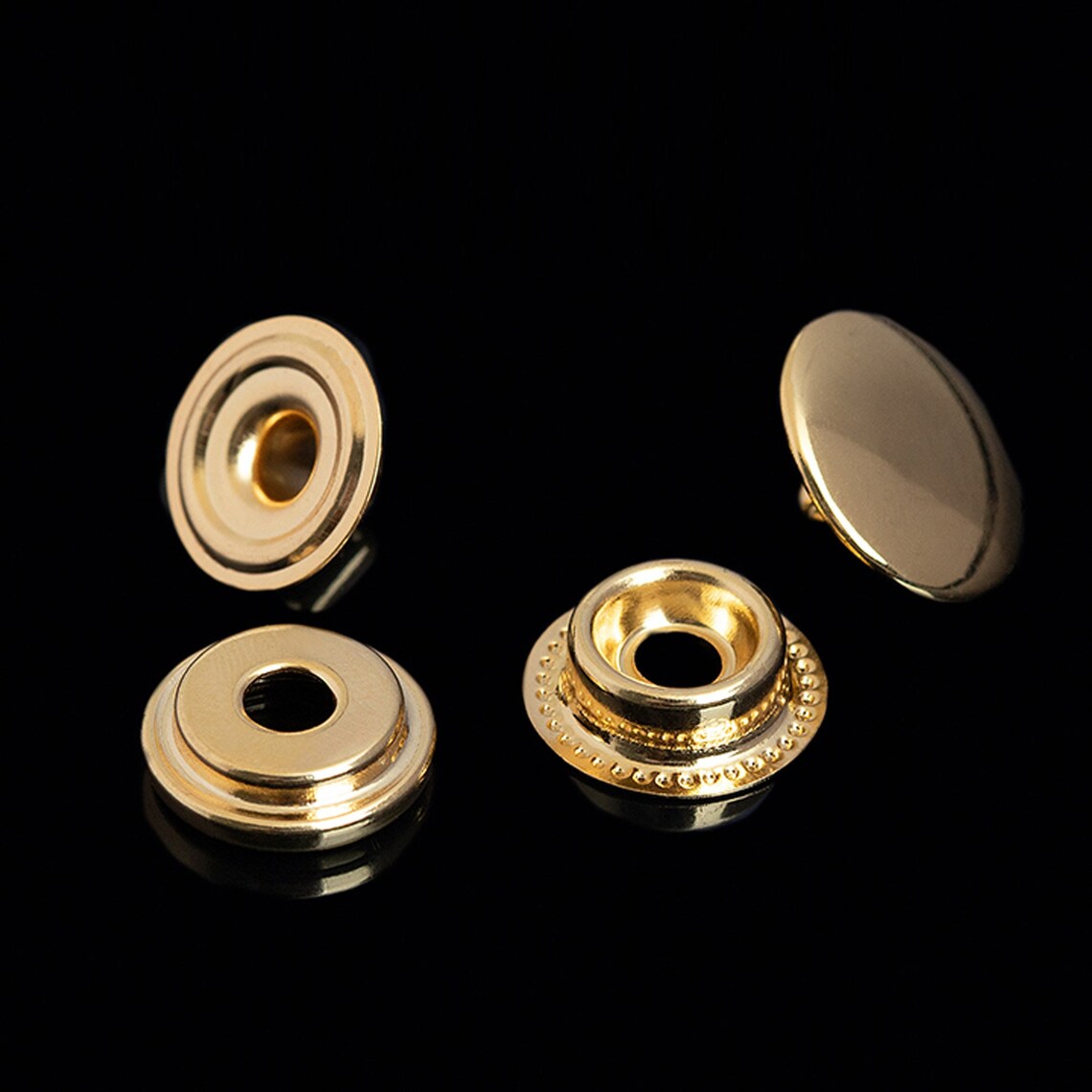 Metal Snap Buttons Leather Craft Fastener Closure,press Button Stud for ...