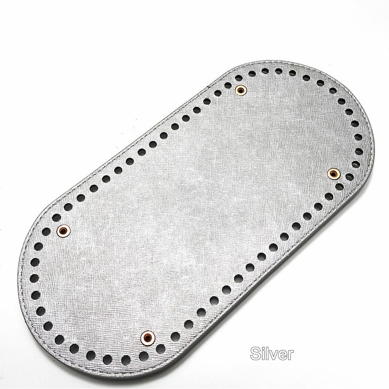 Crochet Bag Base, PU Leather Bottom for Knitted Bag Making, Purse Base ...