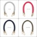 Braided Leather Handle Strap, Handbag Handle With Golden Hook, Faux PU ...